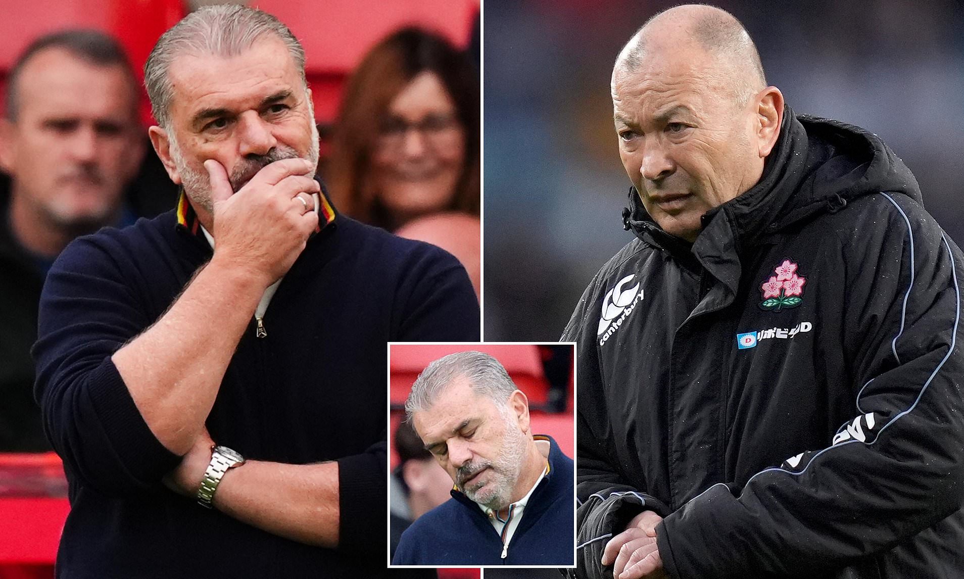 Eddie Jones reveals what Ange Postecoglou texted him after he was ...