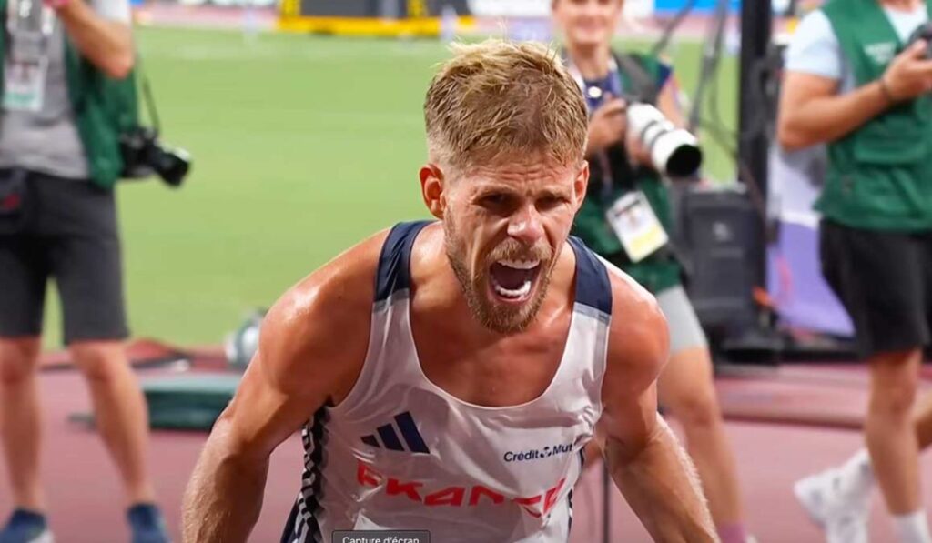 À ses côtés sur le tartan : Aude Clavier, la femme qui accompagne Jimmy ...