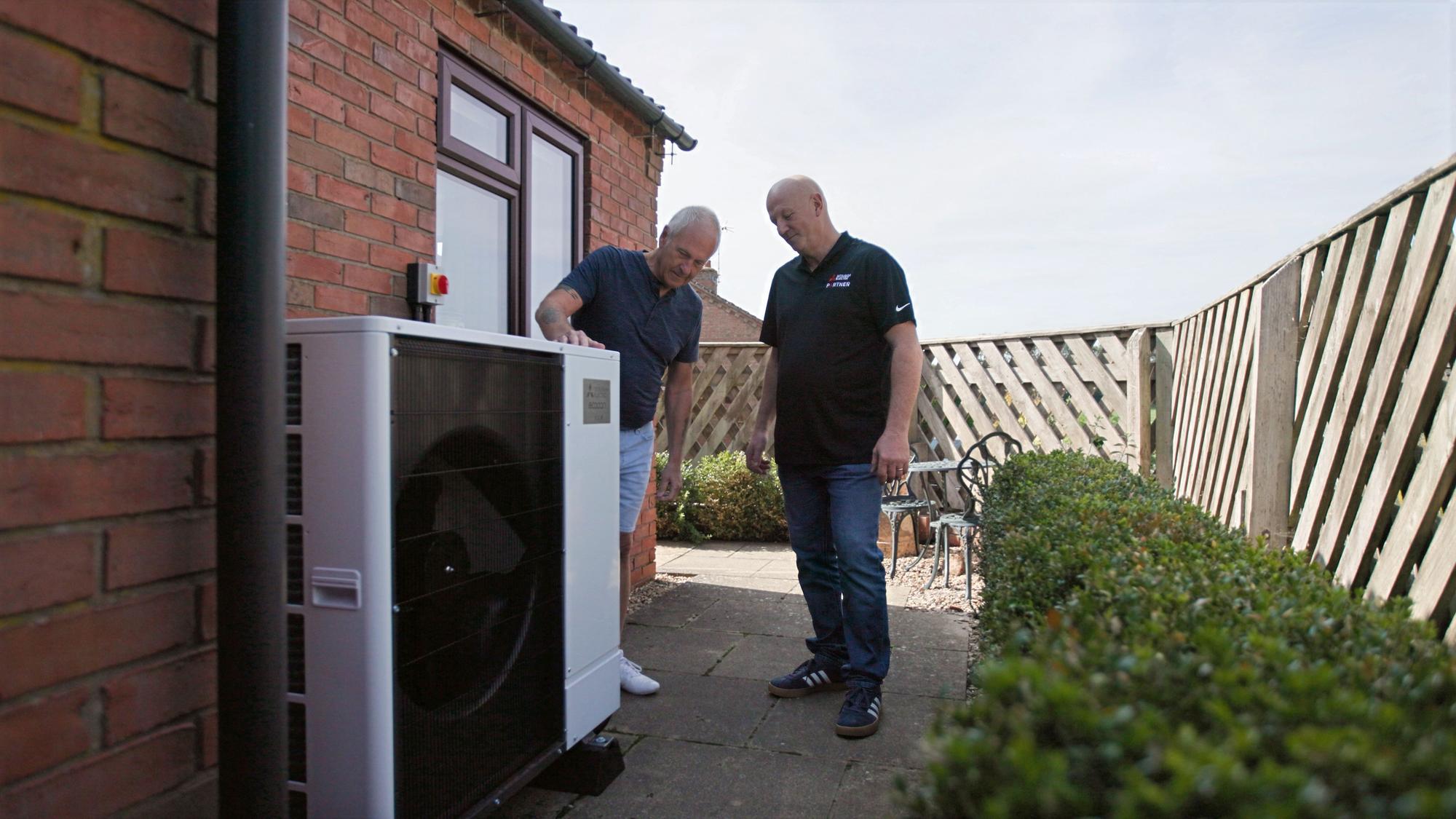 Daventry couple ditch oil and go green with new heat pump
