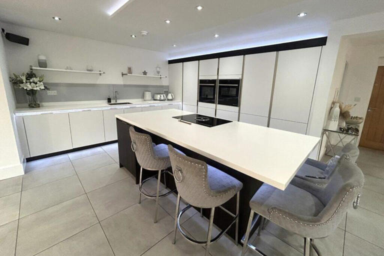 Inside this high spec home with contemporary edge and open views
