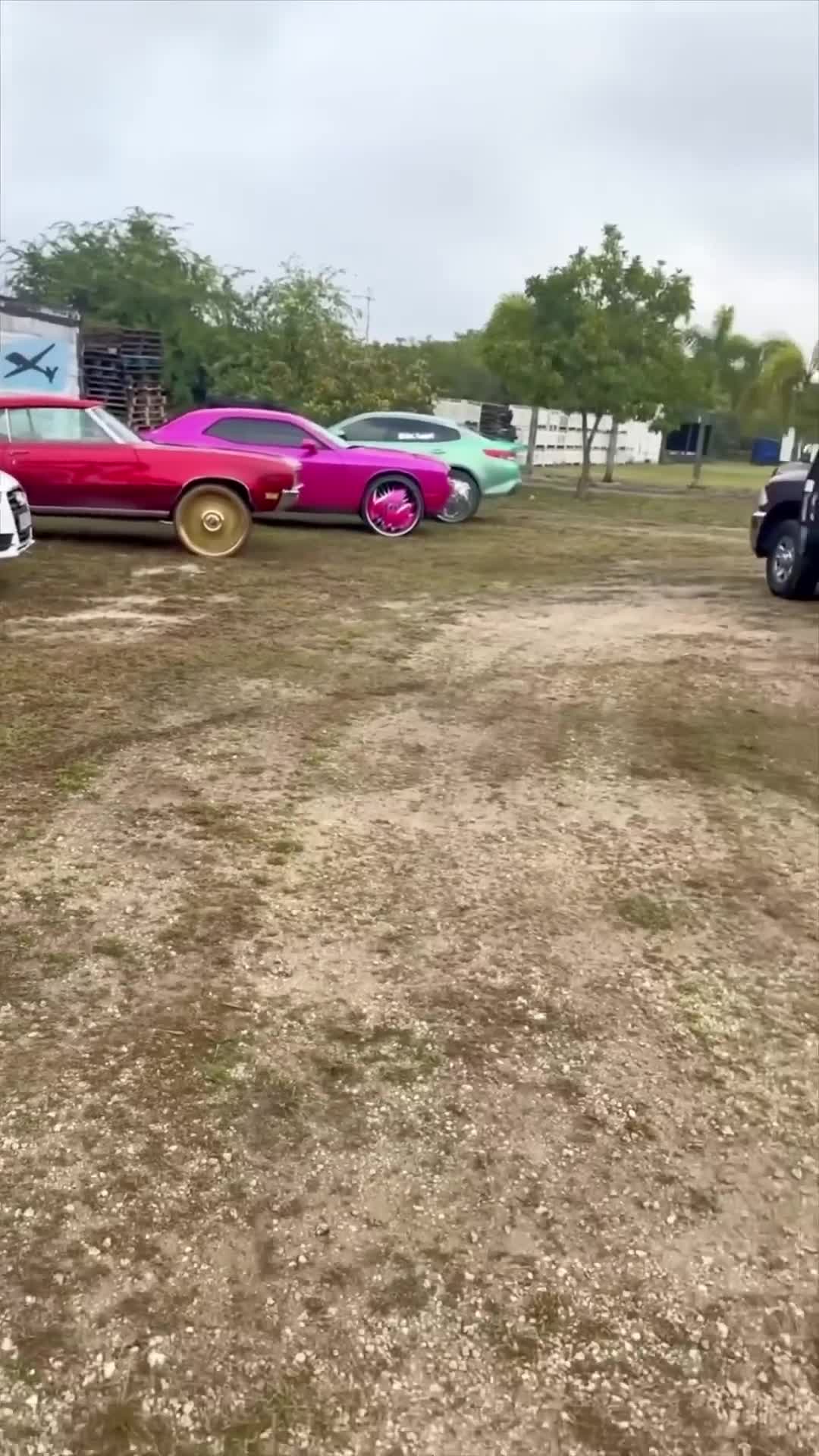 Lakeland HITS Lined up in Miami MLK Carshow