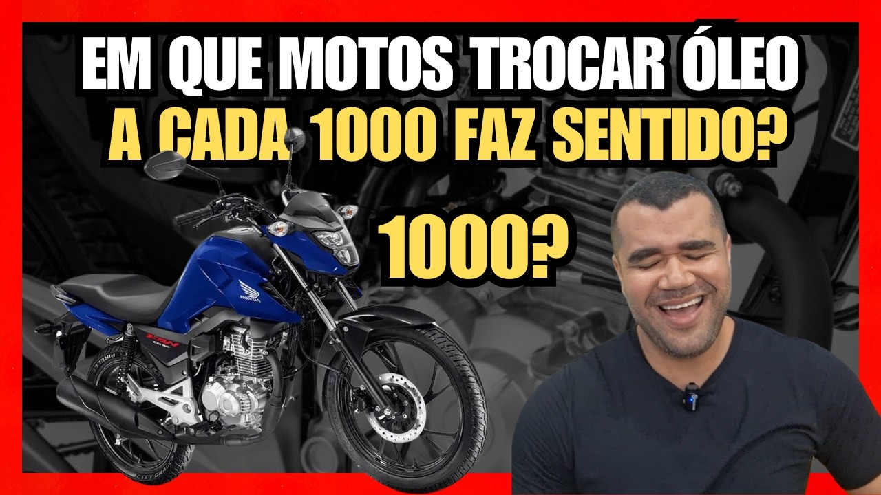 Em Que Momento Trocar o Óleo do Motor da Moto A Cada 1000 km Faz Sentido
