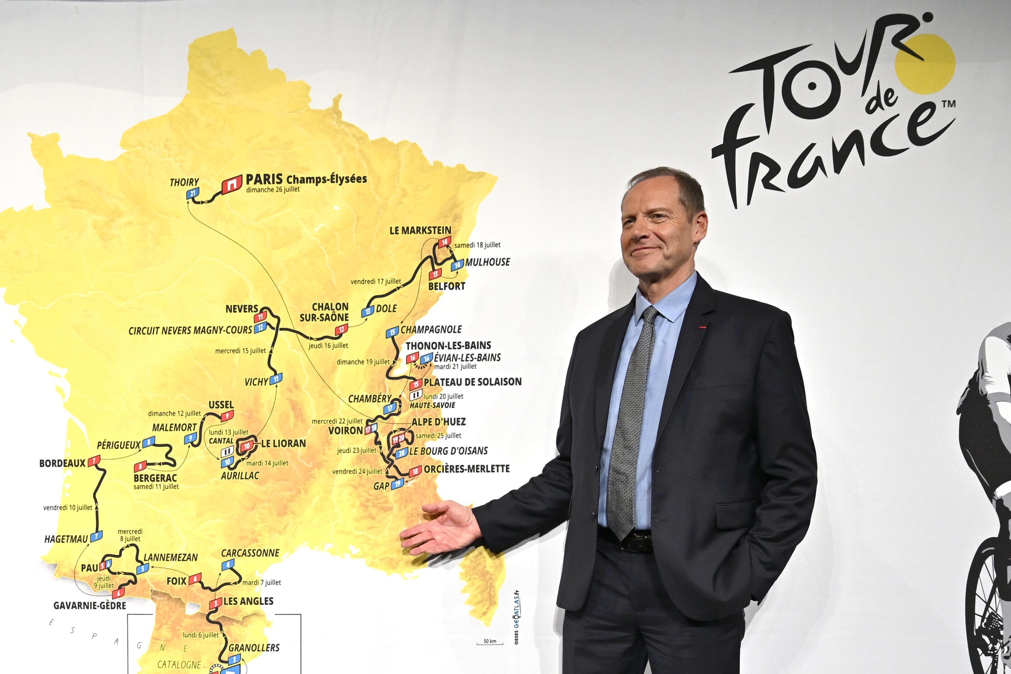 Klimmen van begin tot eind: dit is het parcours van de Tour de France ...
