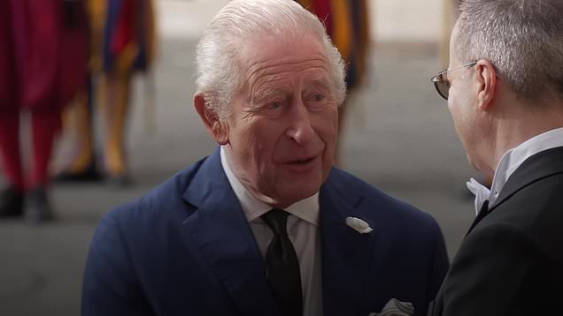 King and Queen arrive in Vatican City for meeting with Pope Leo XIV