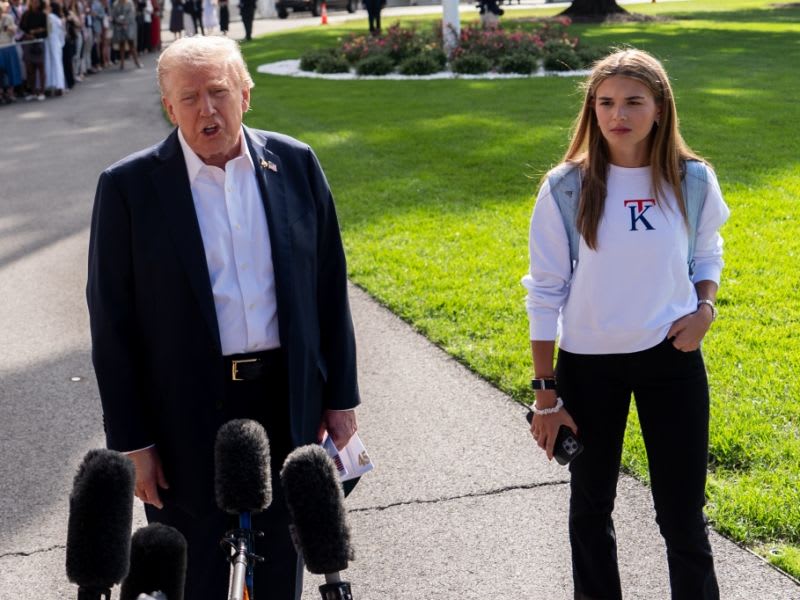 Donald Trump: Neue Sorgen um seine Gesundheit – Enkelin bringt neue ...