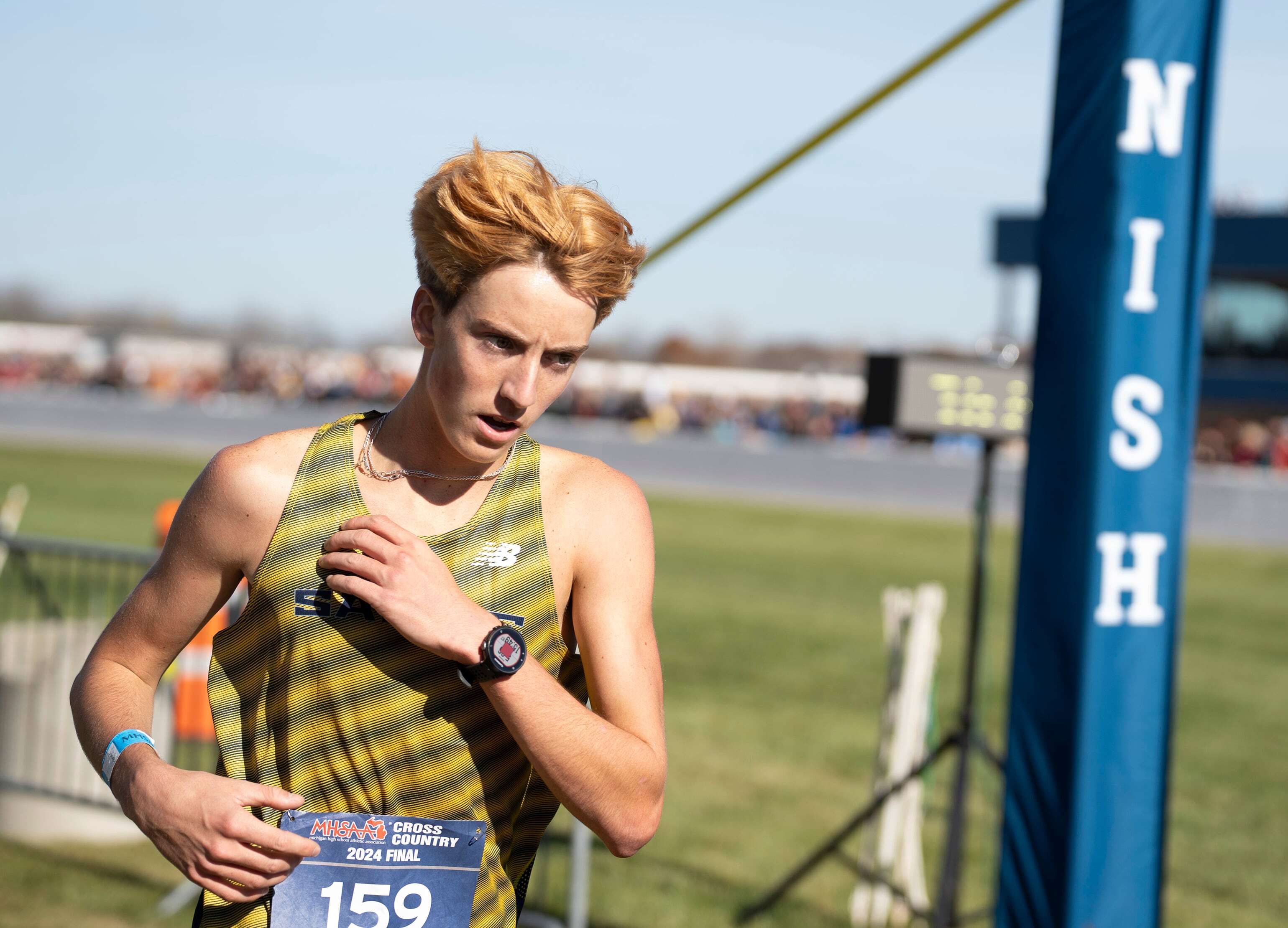 Top 20 Ann Arbor-area boys cross country times as of Oct. 23