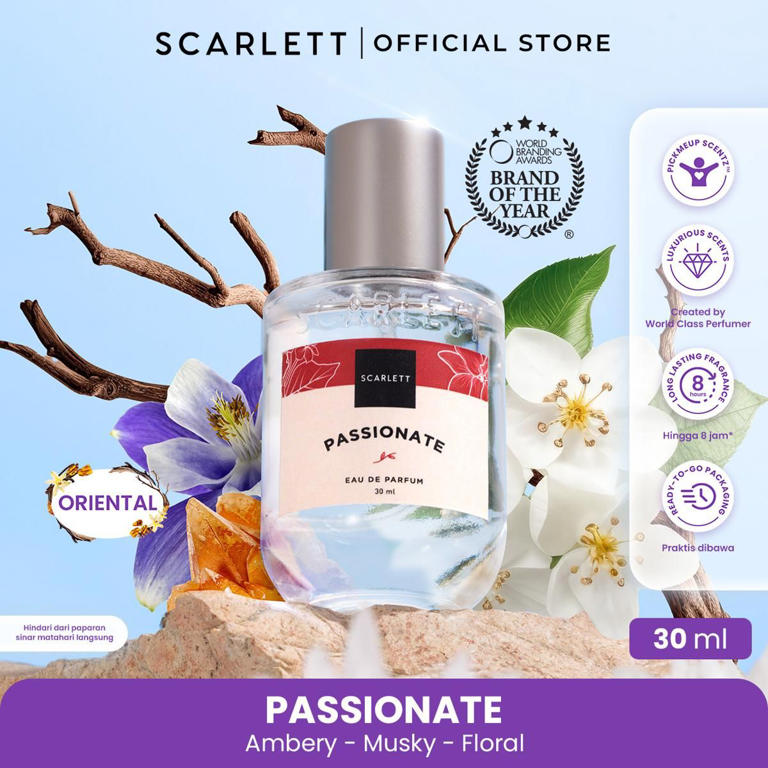 10 rekomendasi parfum Scarlett yang paling wangi dan tahan lama