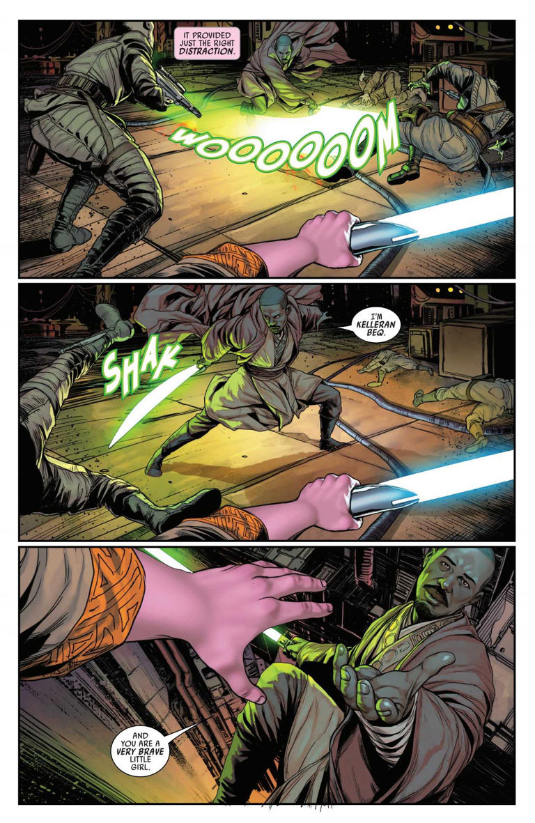 Star Wars Reveals Grogu's Secret Tie to Kelleran Beq