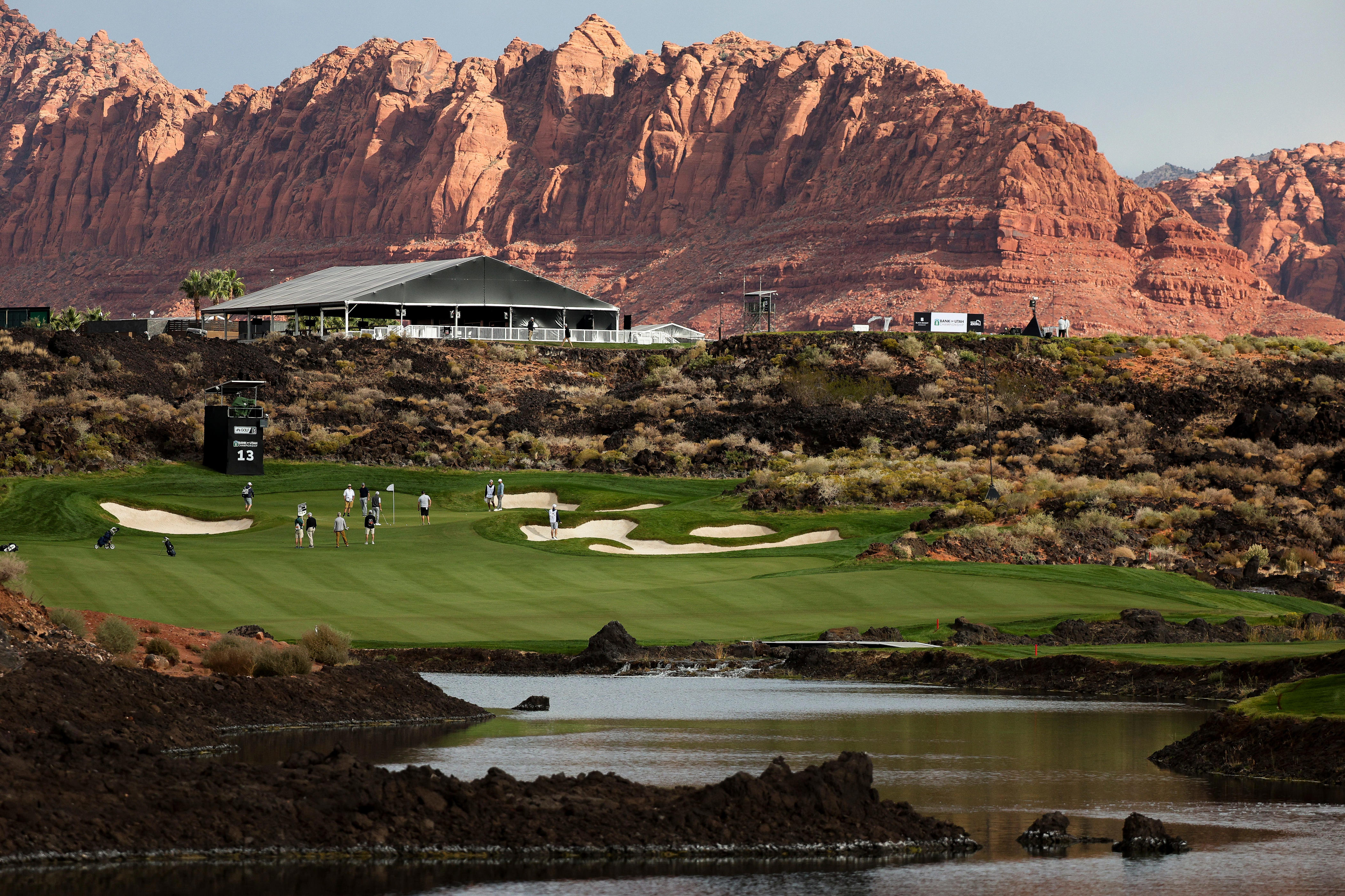 Bank of Utah Championship runs out of daylight Thursday with a four-way ...