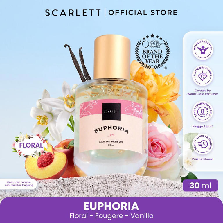 10 rekomendasi parfum Scarlett yang paling wangi dan tahan lama