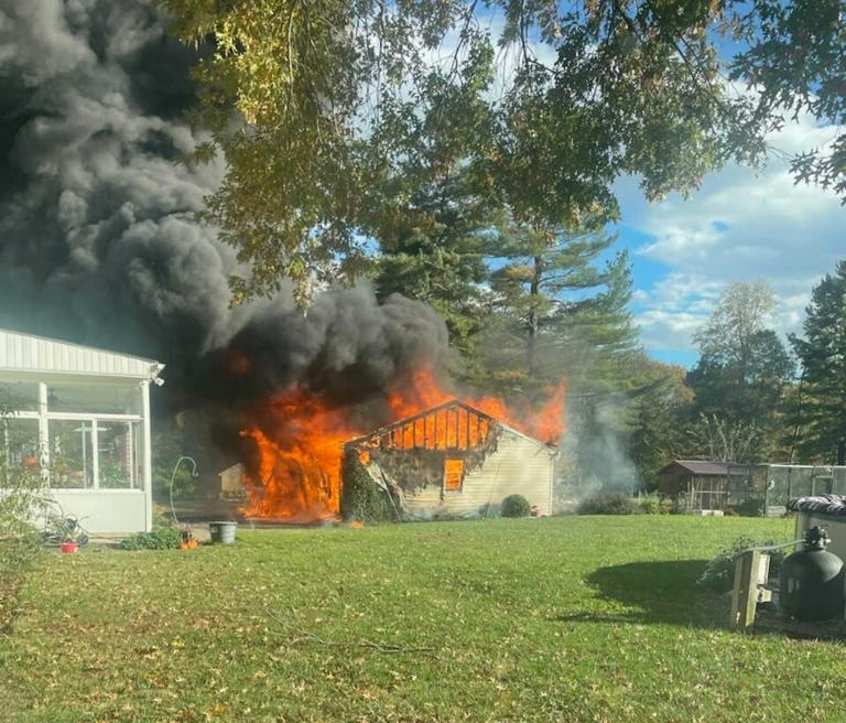 Hot Wheels: Maryland Mustang Fire Torches Garage, Melts Neighbor’s ...