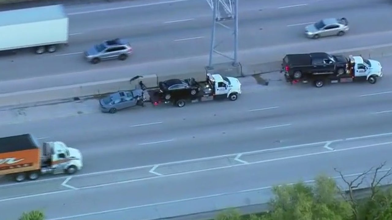 Multi-vehicle I-80 crash involving deer snarls morning commute in ...