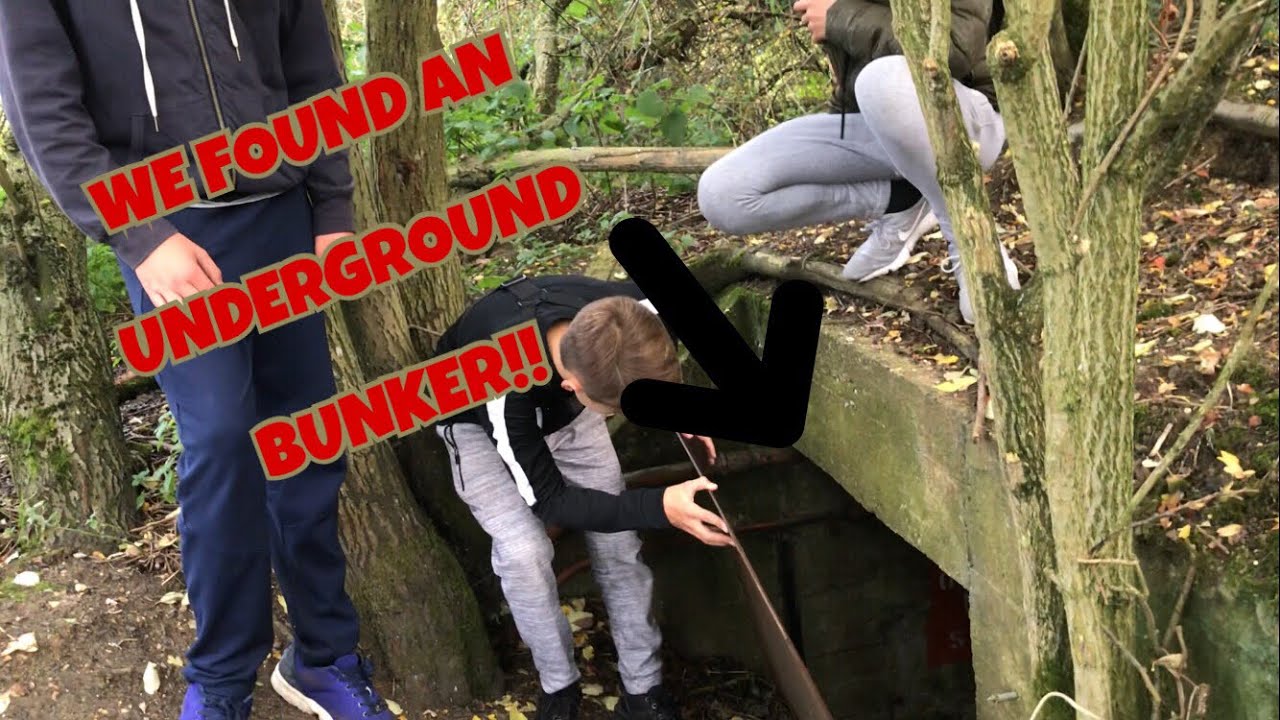 We stumbled across an old underground bunker