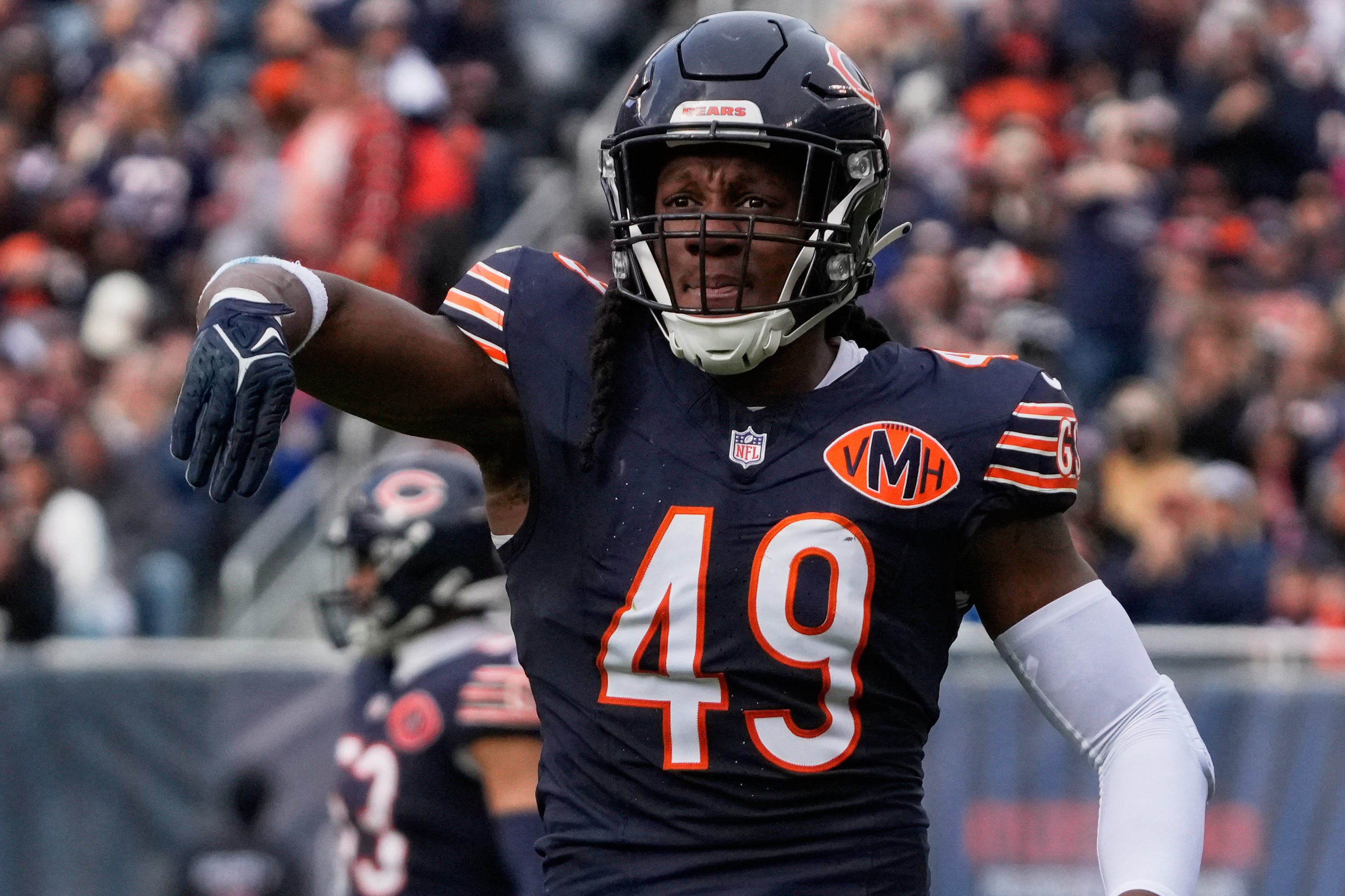 Bears place 2 players on IR ahead of Week 12 matchup vs. Steelers