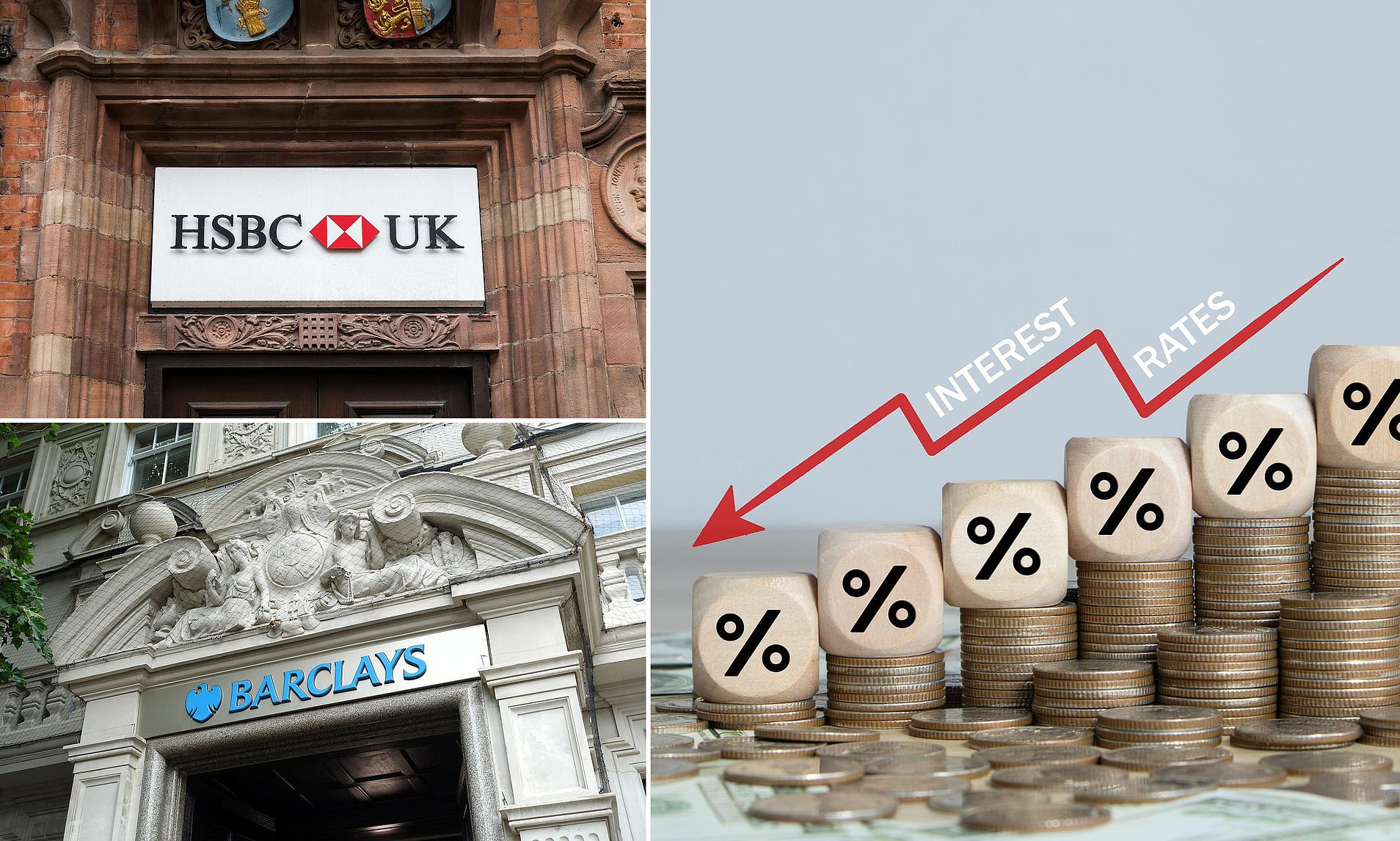 Mortgage rates set to fall as HSBC and Barclays announce cuts