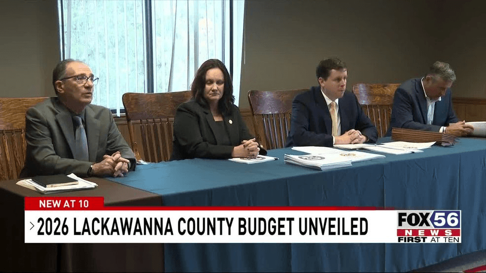 Lackawanna County Commissioners present 2026 budget
