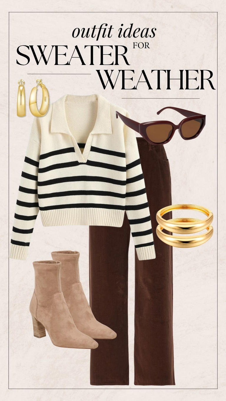 20 Cozy Sweater Outfit Ideas For Chilly Weather