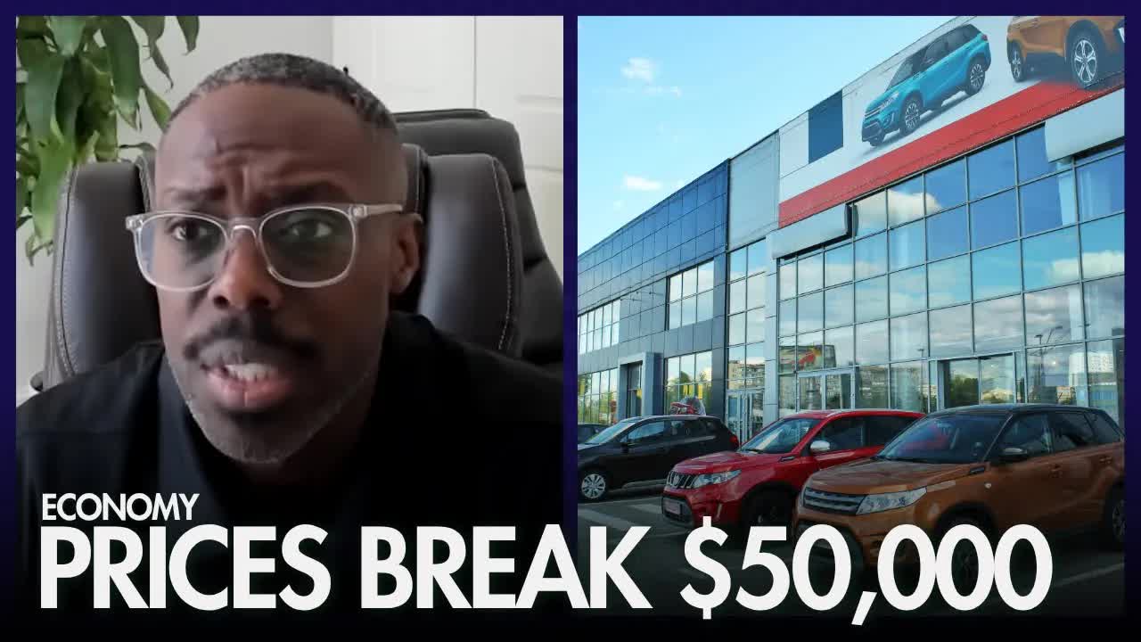 Average new car prices break $50,000