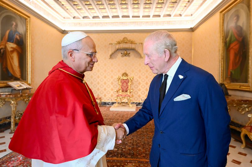 King Charles honoured with new title from Pope Leo XIV during Vatican ...