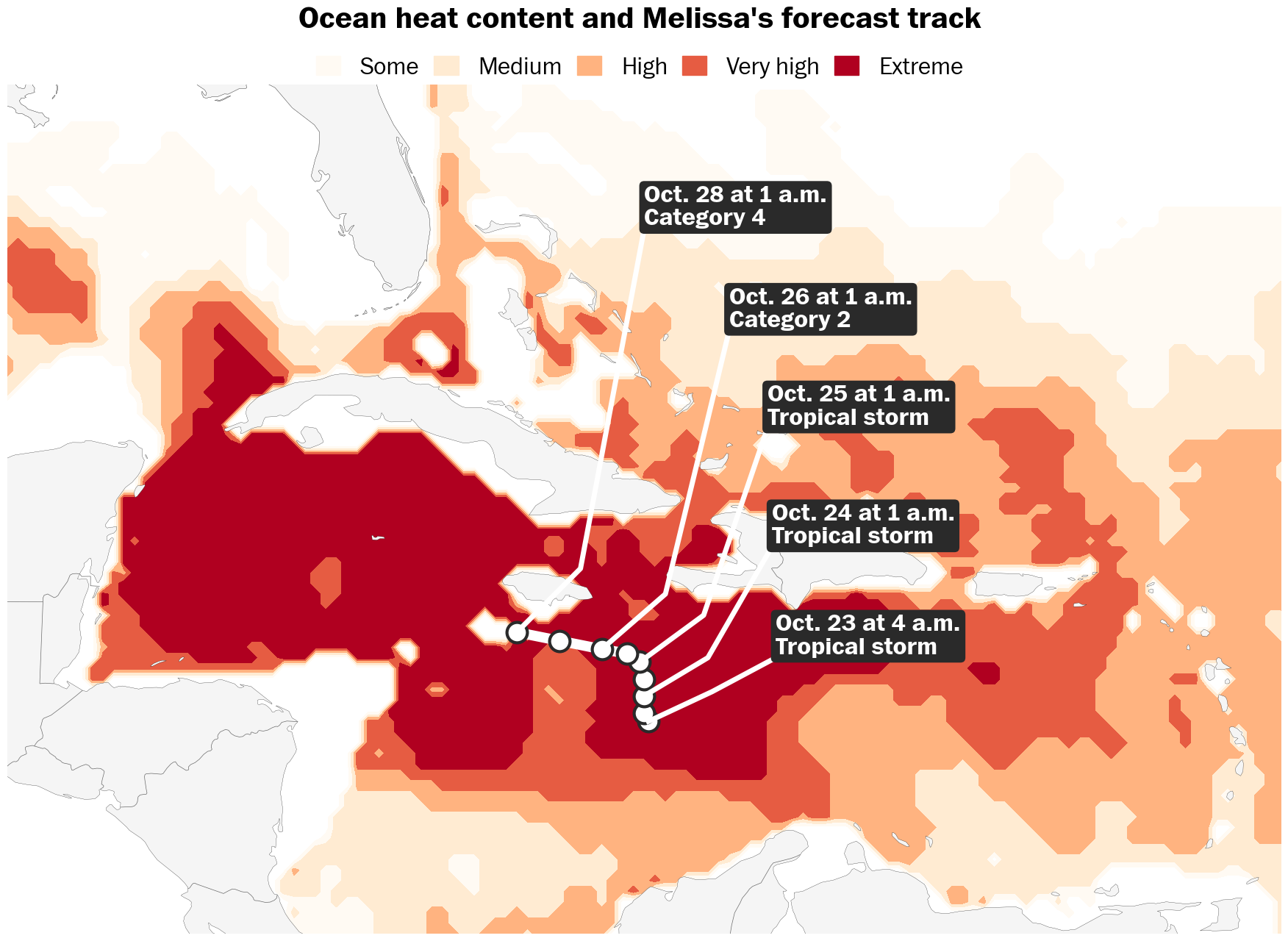 Why Tropical Storm Melissa’s slow crawl across the Caribbean is dangerous