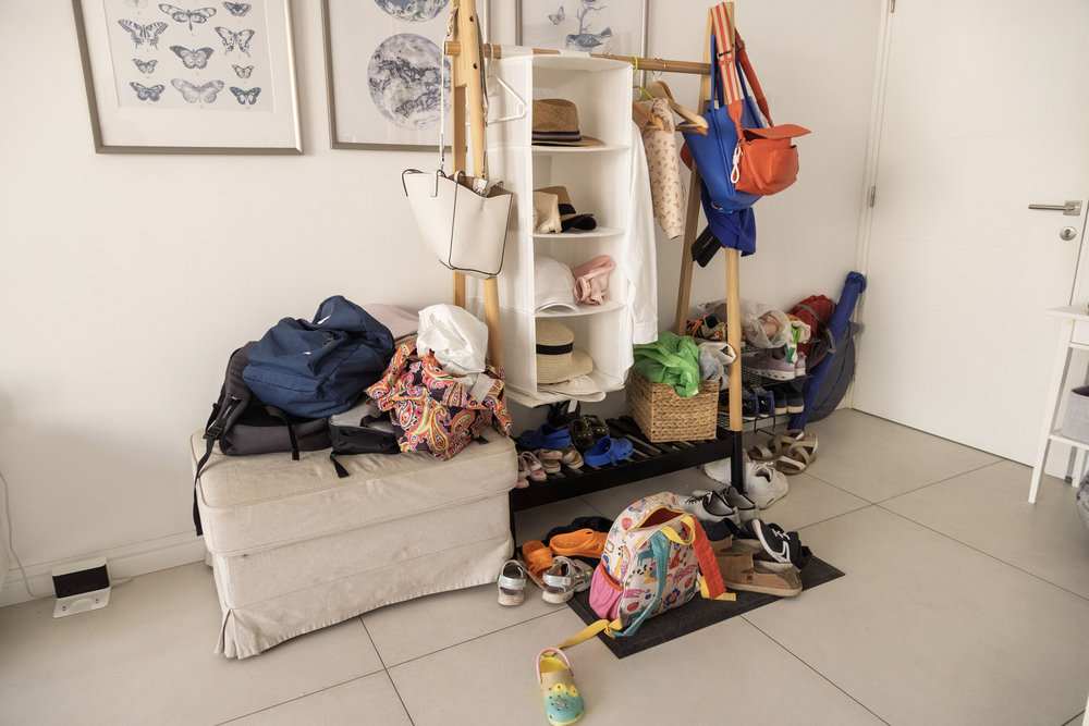 Secrets to Organizing a Messy Hall Entryway