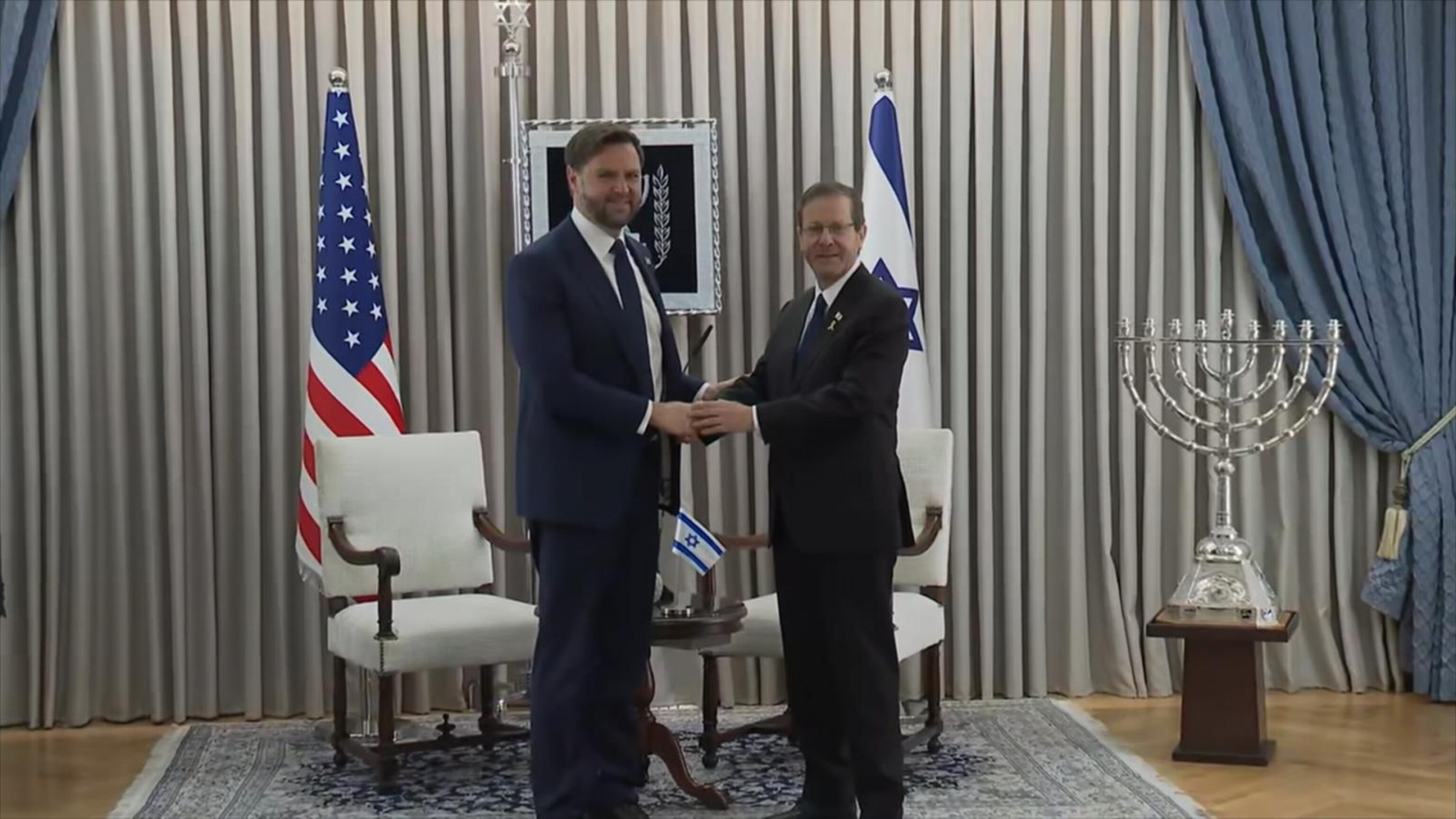 JD Vance criticizes Israel's parliament vote on West Bank annexation