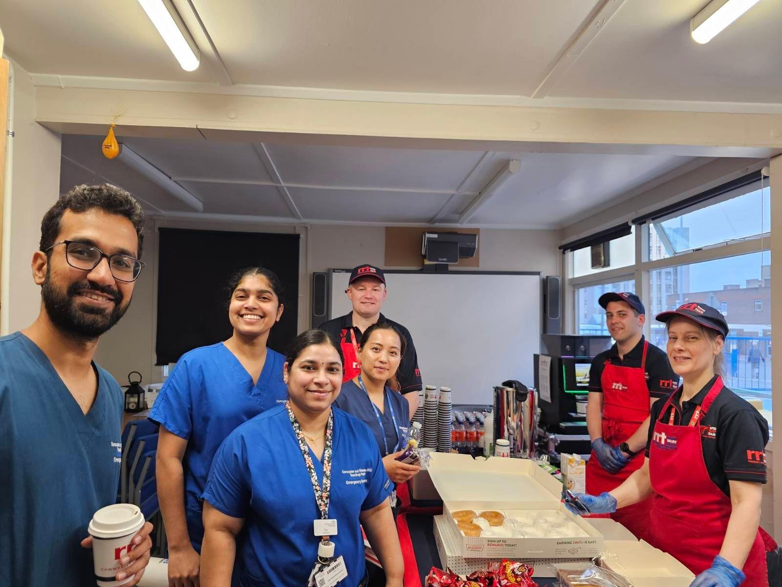 Doncaster Royal Infirmary staff celebrated as part of A&E Appreciation Week