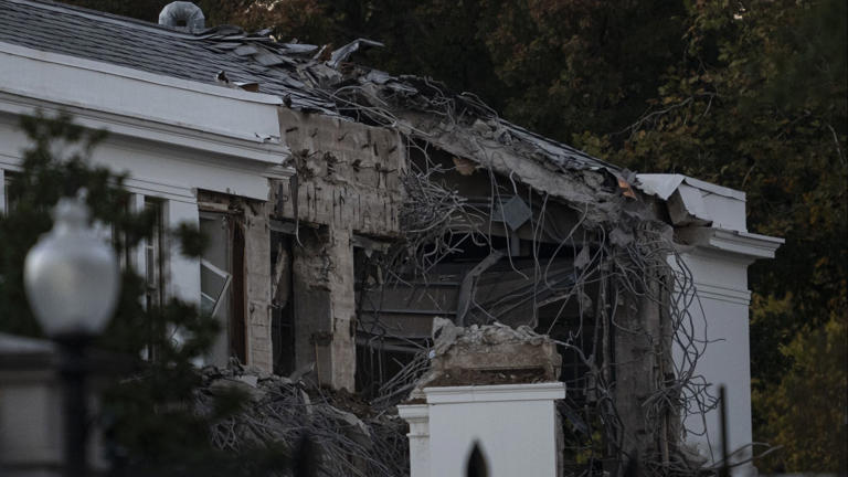 Trump destruye la Casa Blanca (tras prometer que no lo haría)