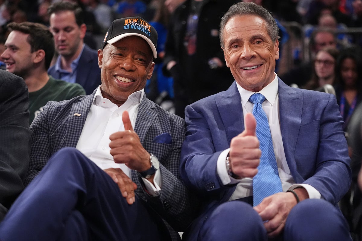 Eric Adams to endorse once bitter rival Andrew Cuomo in New York City's ...