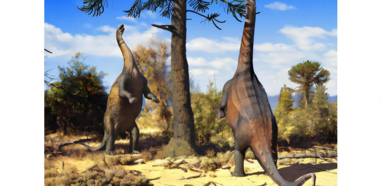 South American long-necked dinosaur could easily stand on two legs ...