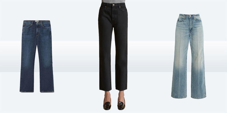 12 Best Straight Leg Jeans to Wear Now and Forever