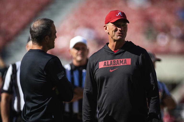 Every SEC football head coach's career record vs. Alabama