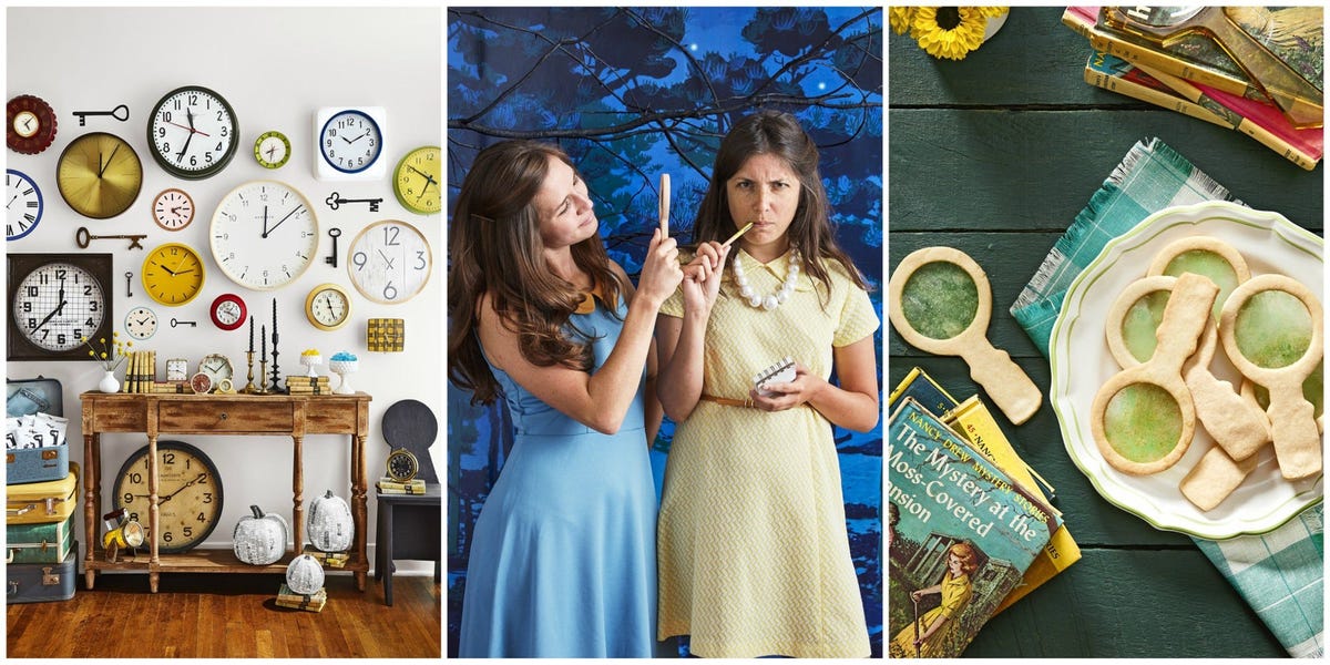 This Nancy Drew-Themed Halloween Party Will Have You Feeling Nostalgic