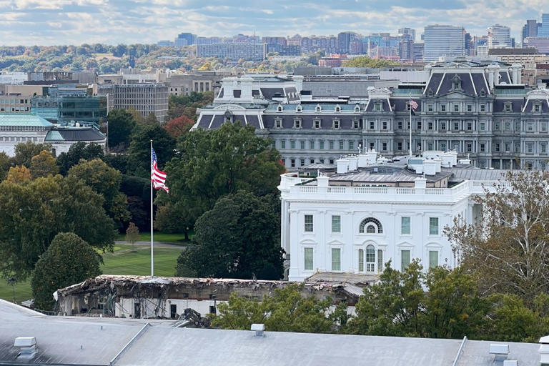 Photos: The White House’s demolished East Wing