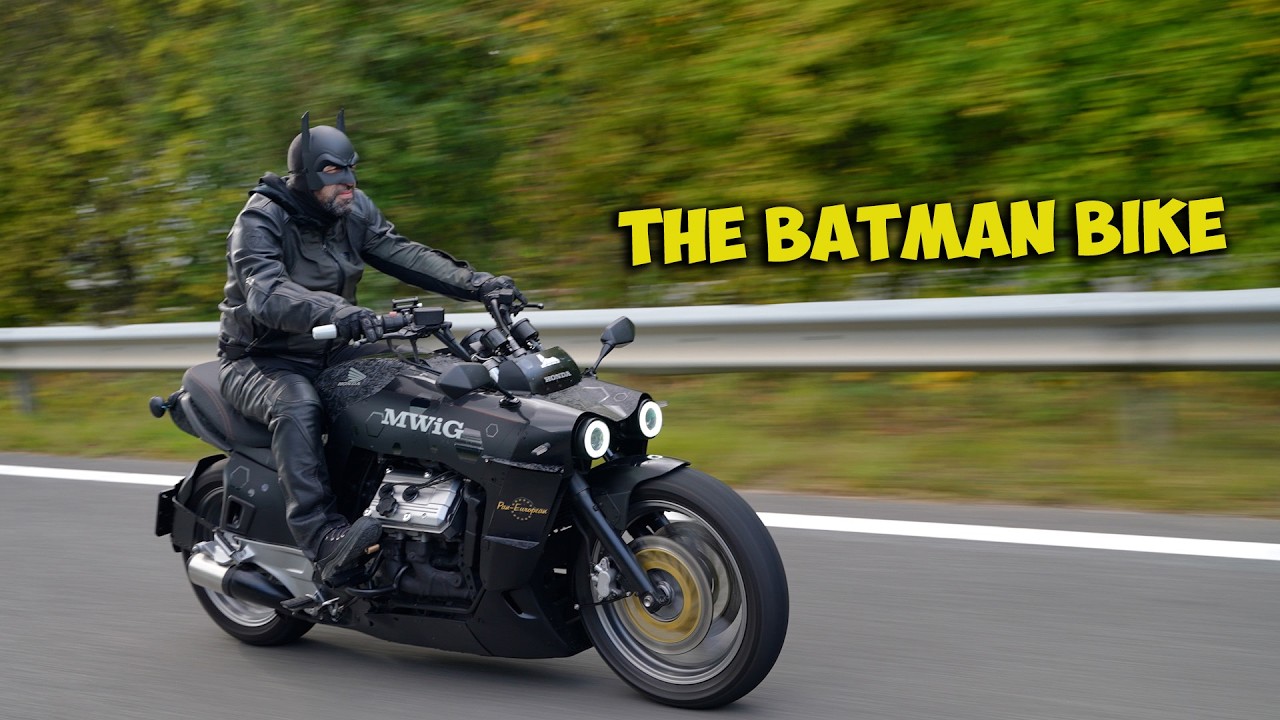 I Turned My Old Honda Into a Batman Motorcycle! 🏍️🦇