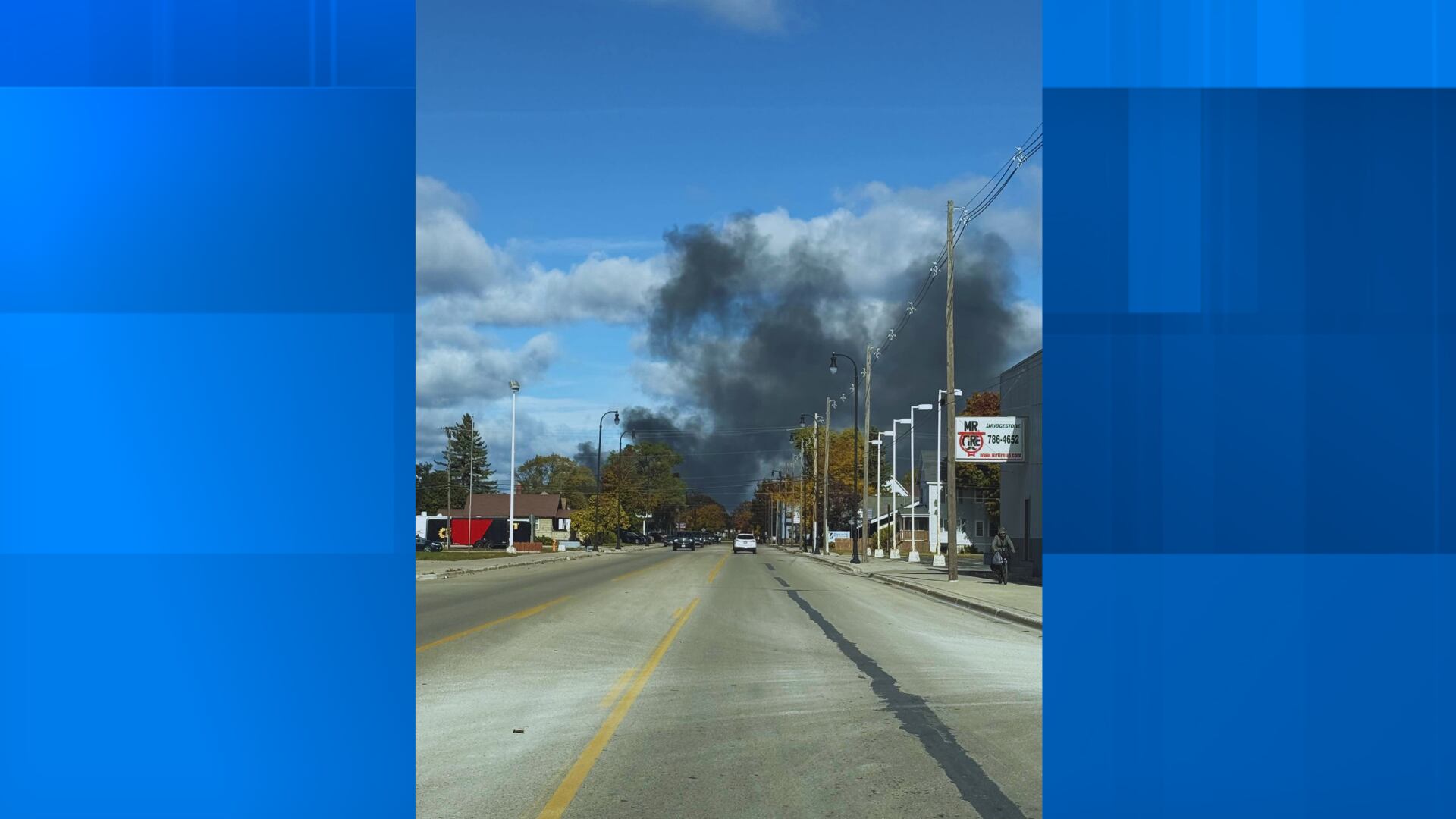 No one hurt in fire at Escanaba business