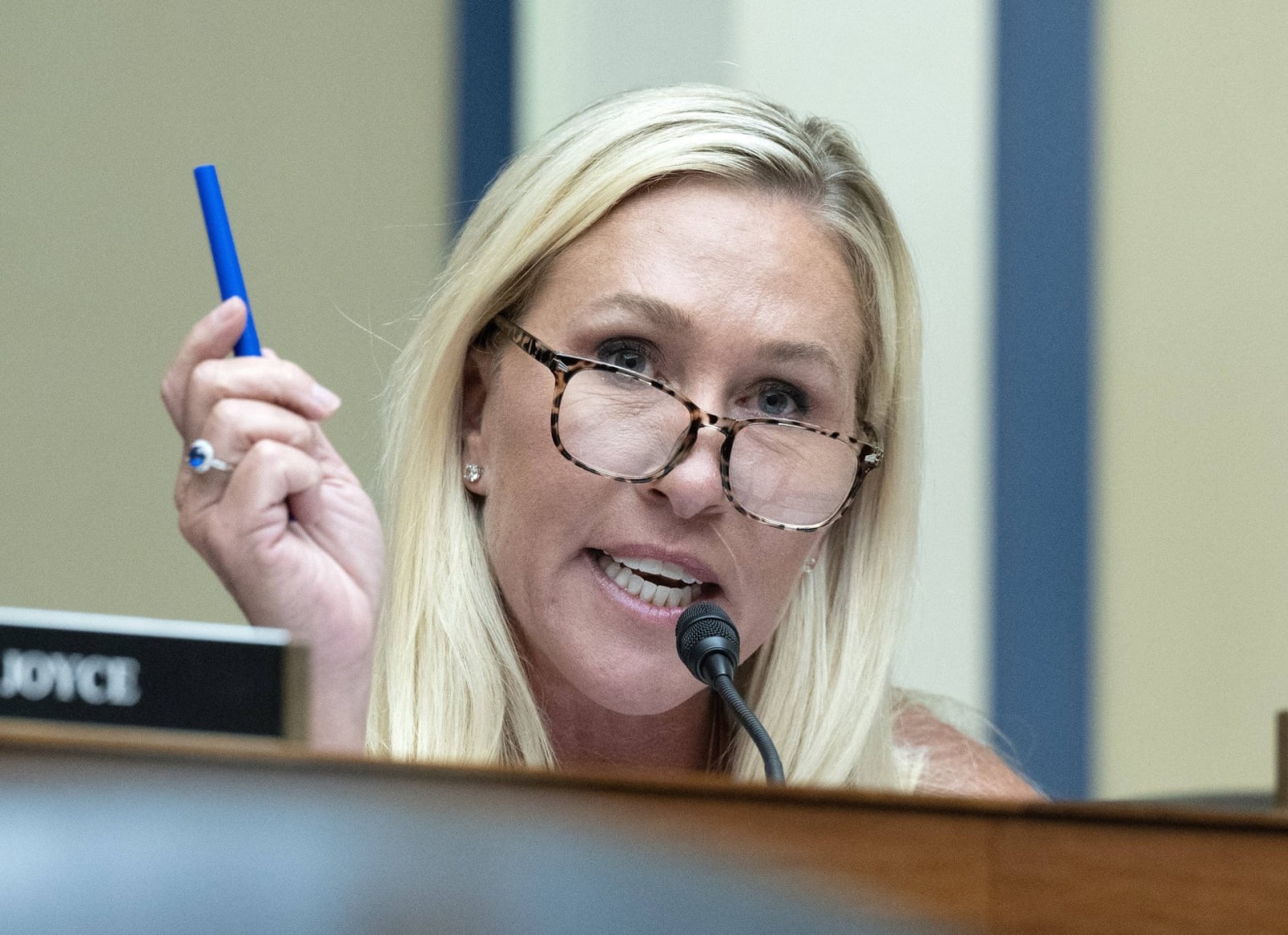 Marjorie Taylor Greene rips ‘weak Republican men’