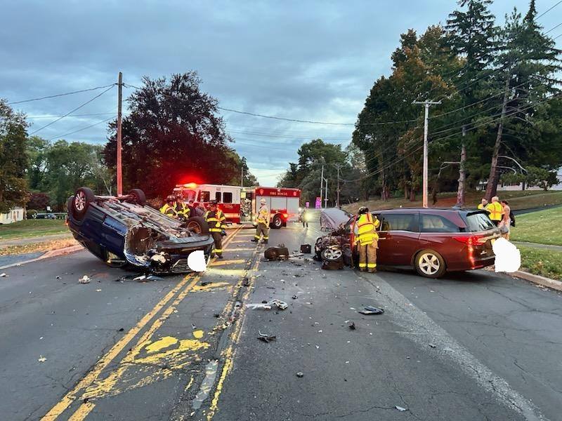 Two cars involved in head-on crash on Kreag Road