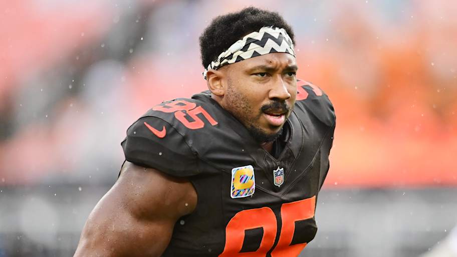 Patriots QB Drake Maye sounds off on Myles Garrett's impact for Browns