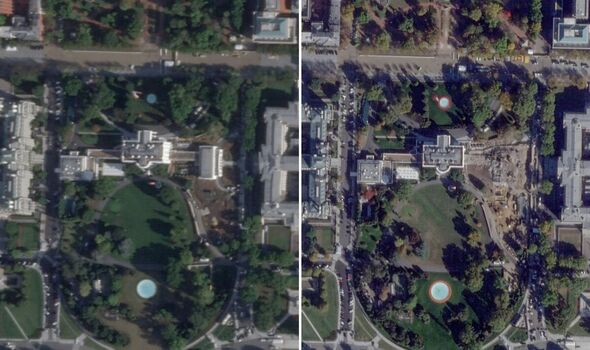 White House satellite images lay absolute destruction of East Wing bare