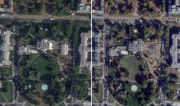 White House satellite images lay absolute destruction of East Wing bare