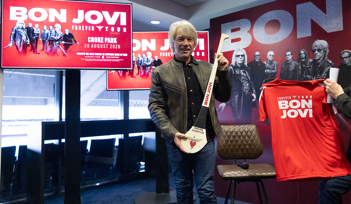 'It makes me want to cry' Bon Jovi on his emotional return to Croke Park
