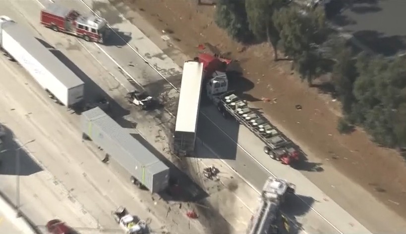 Migrant truck driver in deadly California crash pleads not guilty