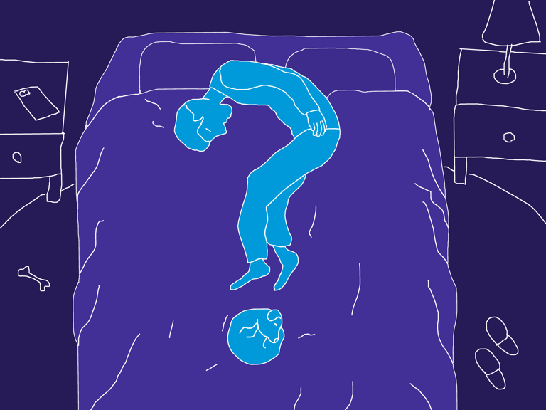 The best sleeping position, according to experts