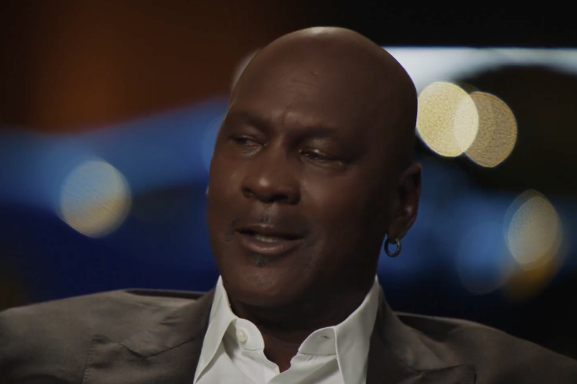 Video emerges of Michael Jordan's first basketball shot in years after ...