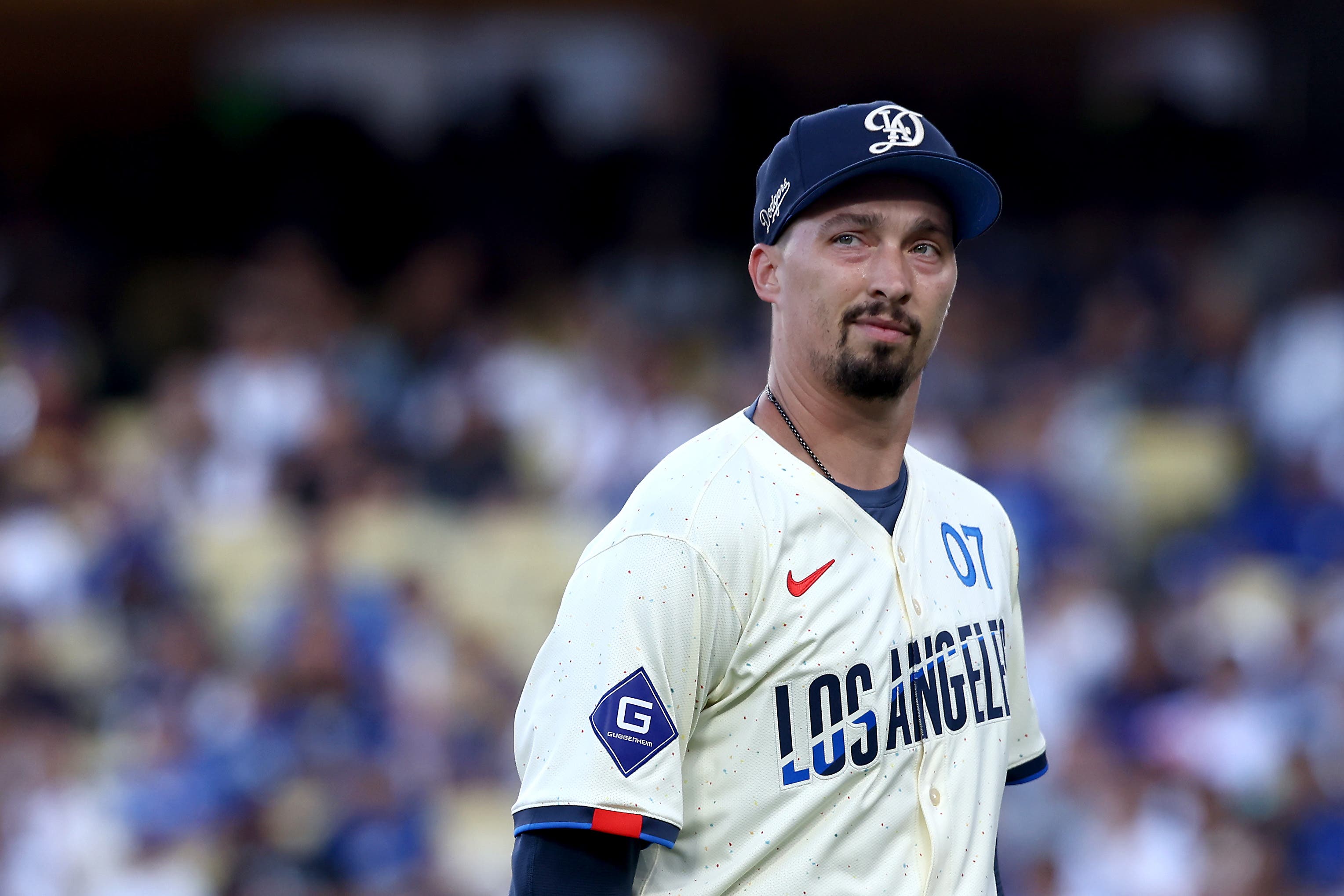 Dodgers’ Blake Snell offers 3-word response on hospital health setback