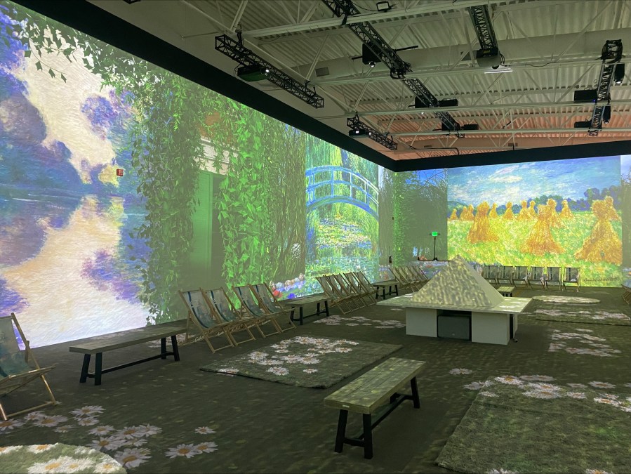 Claude Monet: The Immersive Experience now open in Henrico