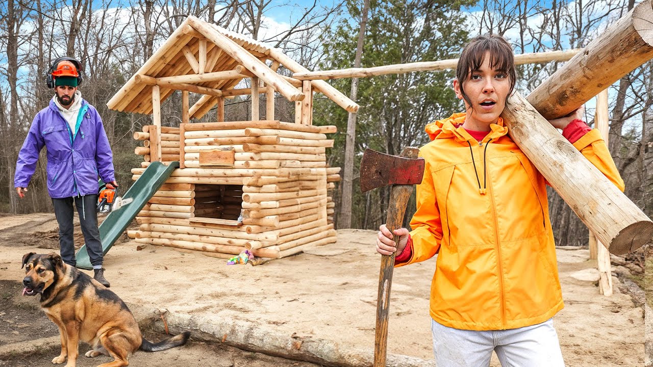 How one couple built their daughter her dream playhouse