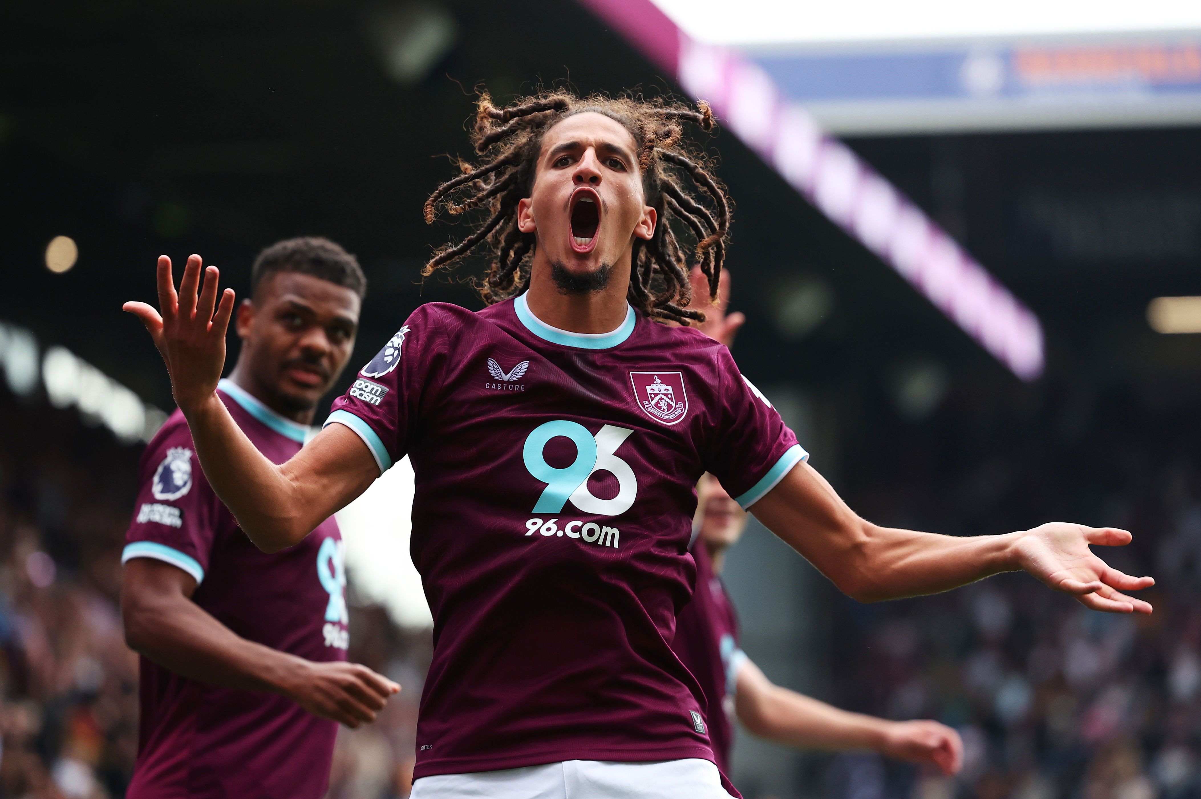 Leeds United fans remonstrate in social media footage of Burnley incident