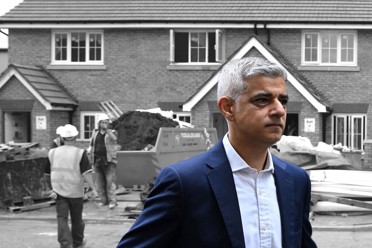 Huge row as Sadiq Khan slashes London affordable housing ratio to 20%